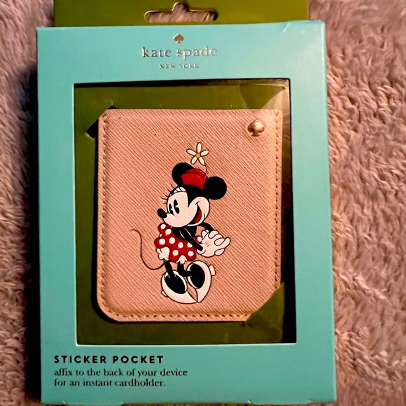 kate spade | Accessories | Kate Spade Minnie Mouse Cell Phone Sticker ...